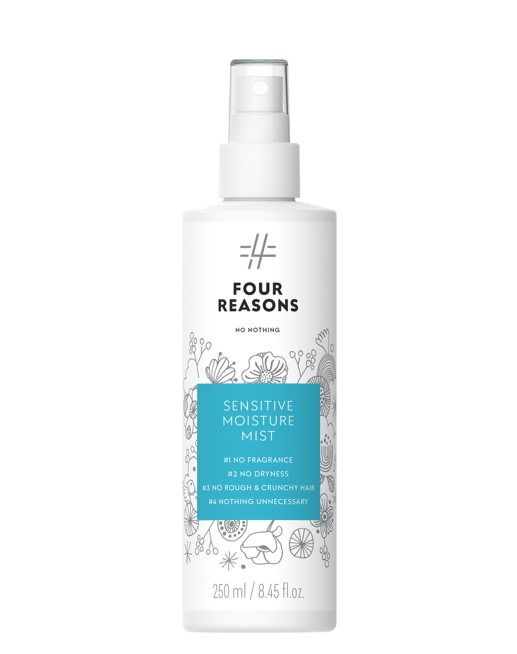 No Nothing | Sensitive Moisture Mist – Four Reasons UK Pro